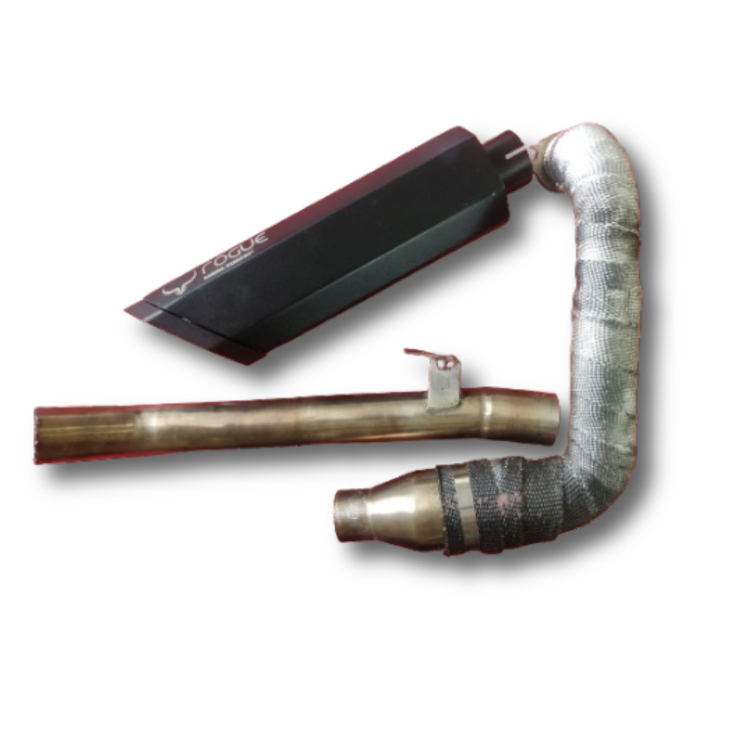 Barrel Rogue Full System - Yezdi Adventure (Pre Order) – Barrel Exhaust