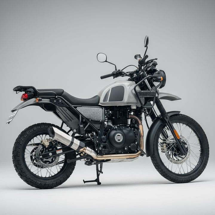 Himalayan /Scram 411 – Barrel Exhaust