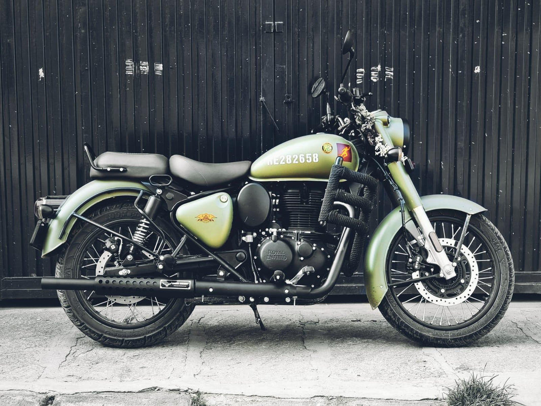 RE Classic 350 / 500 – Barrel Exhaust